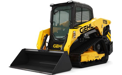 Chargeur compact chargeuse compacte Gehl Manitou chenilles